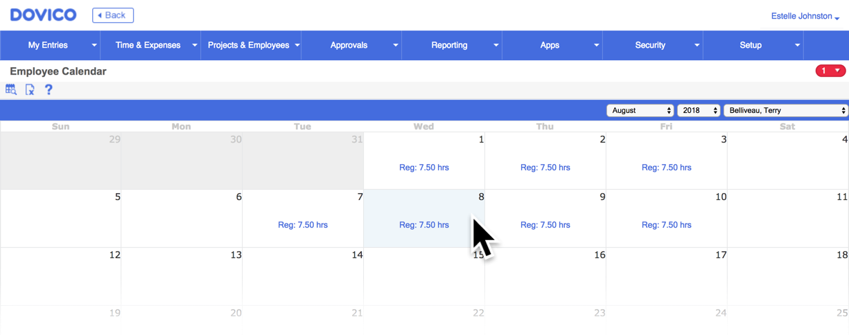 Where to Approve Employee Time in Dovico - Dovico Blog