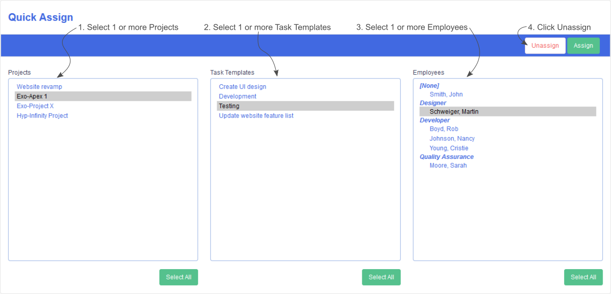 Dovico Timesheet Quick Assign - Dovico Blog